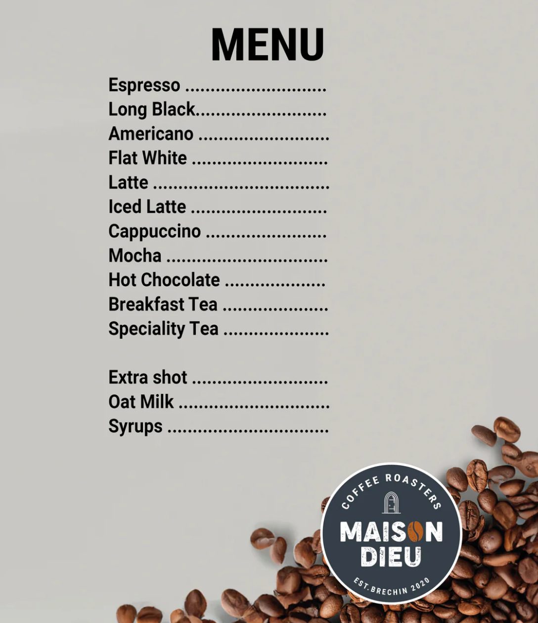 Broughty Ferry Café – Maison Dieu Coffee